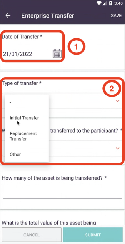 How to lead an Enterprise Transfer and Enterprise Update Survey